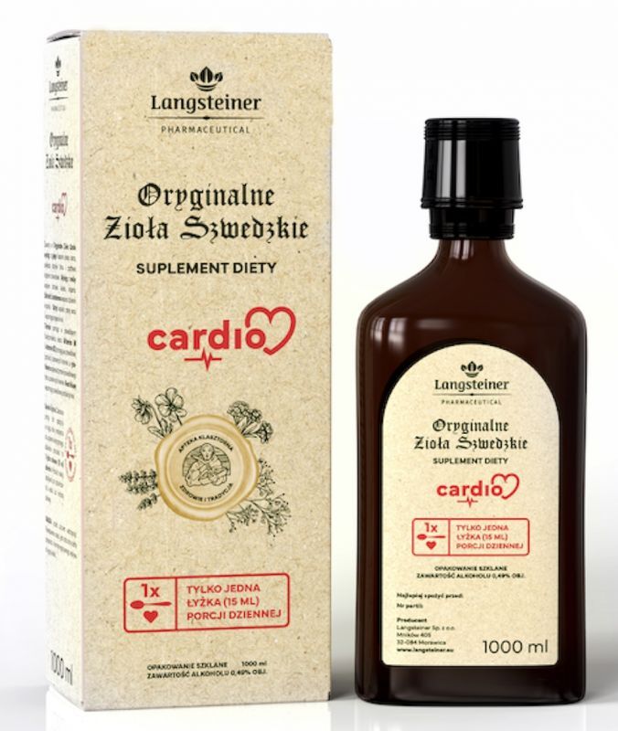 Original Swedish Herbs Cardio Liquid 1000 ml – ELIVERA UK
