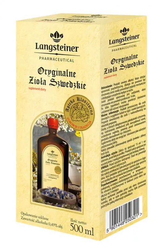 Original Swedish herbs 500ml, Swedish bitters UK – ELIVERA UK