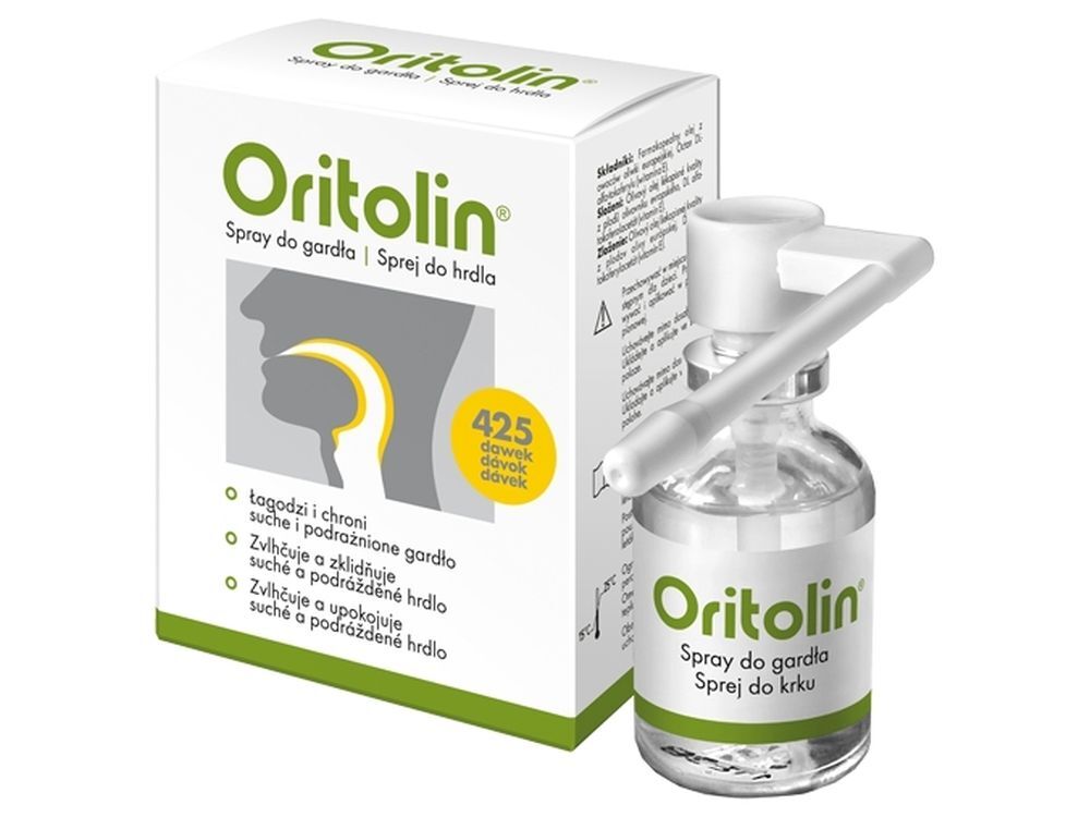 Oritolin Throat Spray – ELIVERA UK