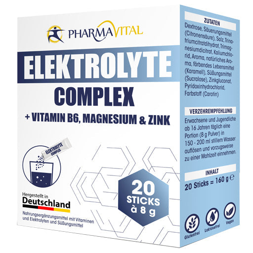 PHARMAVITAL Electrolyte Complex Sticks – ELIVERA UK