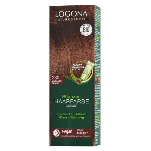 PLANT HAIR COLOR Cream 230 chestnut brown 150 ml UK – ELIVERA UK