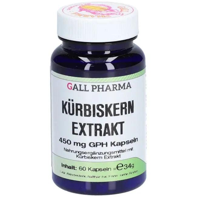 PUMPKIN SEED EXTRACT 450 mg GPH capsules UK – ELIVERA UK