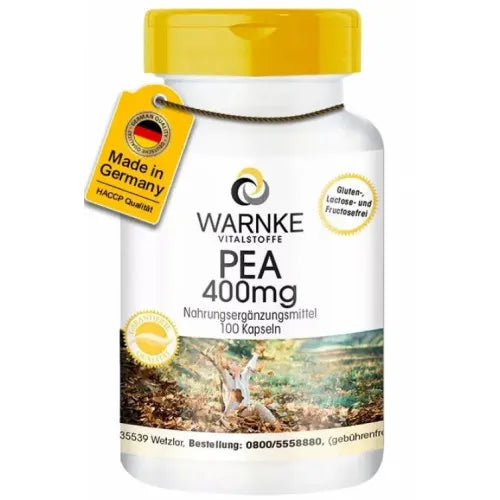 Palmitoylethanolamide PEA 400 mg Capsules 100 – ELIVERA UK