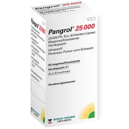 Pancreas, PANGROL 25,000 – ELIVERA UK