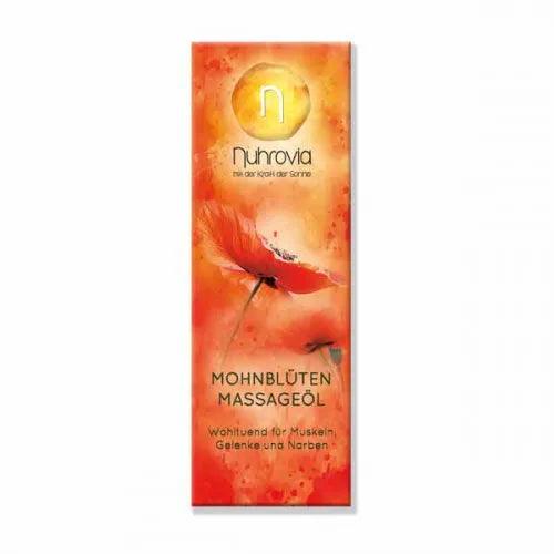 Poppy flower oil, for Tension, Muscles, joints, intervertebral disc ...