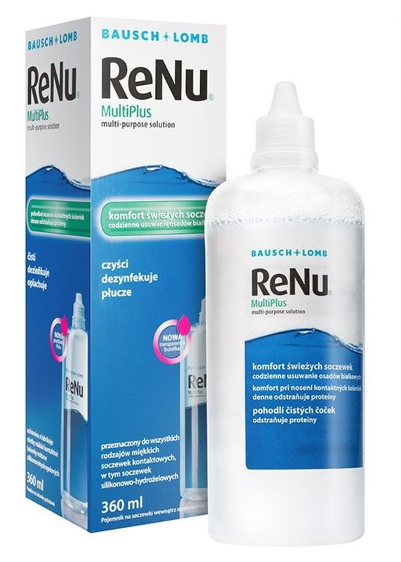 ReNu Multiplus Contact Lens Care Solution 360 ml UK – ELIVERA UK