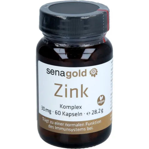 SENAGOLD Zinc Complex Capsules 60 pcs UK – ELIVERA UK