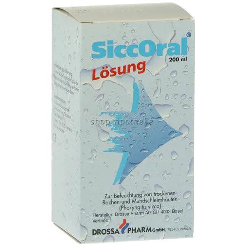 SICCORAL gargle solution – ELIVERA UK