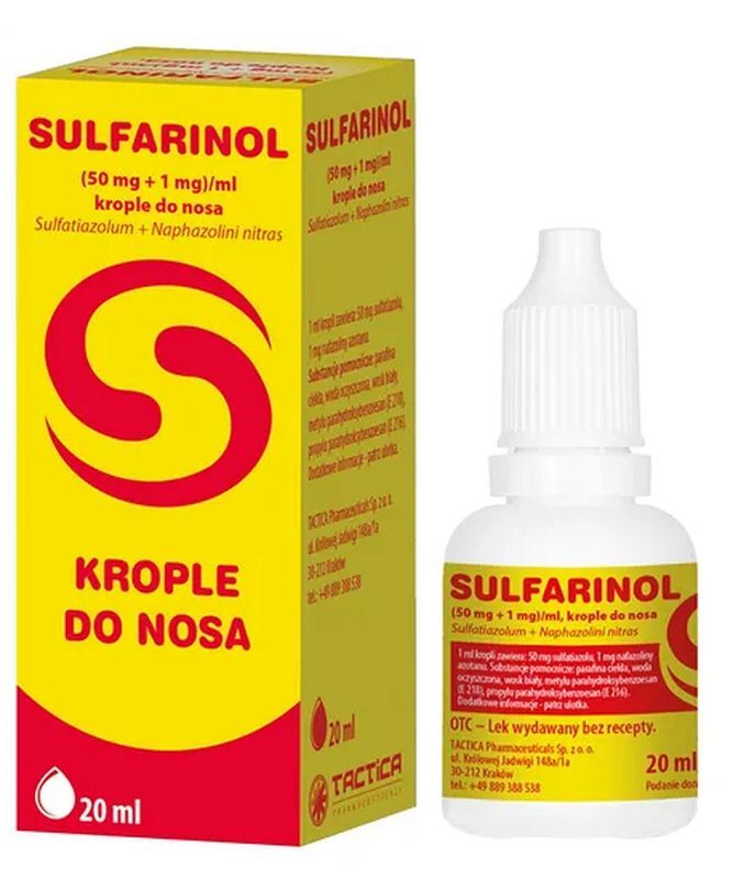 SULFARINOL drops 20ml, sinus infection symptoms, nosode drops – ELIVERA UK