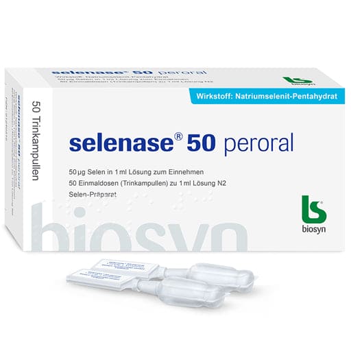 Selenium ion, SELENASE 50 oral solution UK – ELIVERA UK