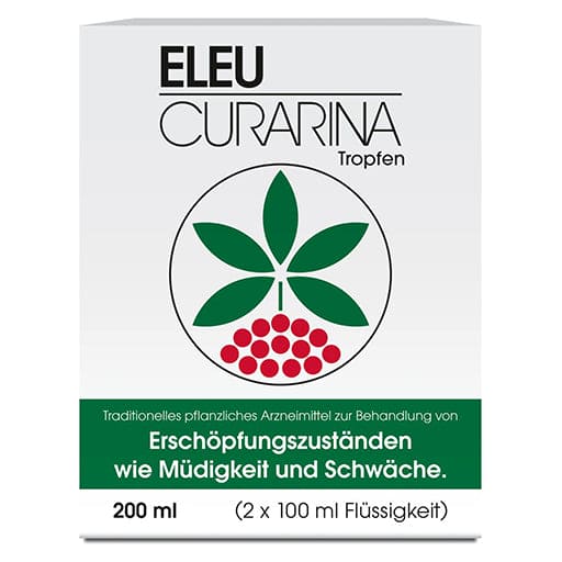 Siberian ginseng (eleutherococcus senticosus) ELEU Curarina drops UK ...