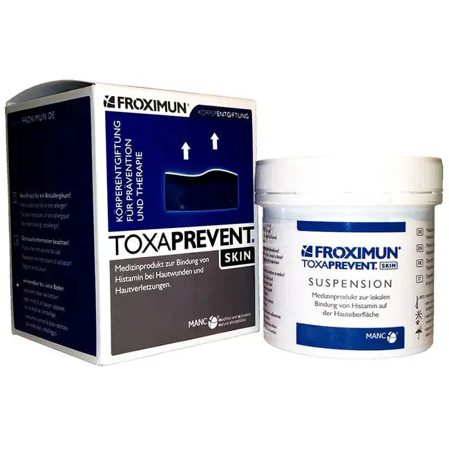Suspension for the local binding of histamine, TOXAPREVENT skin ...