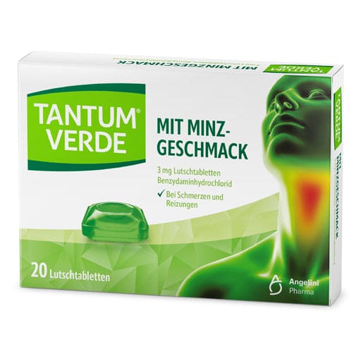 TANTUM VERDE 3 mg lozenges with mint flavor – ELIVERAGroup.co.uk, UK