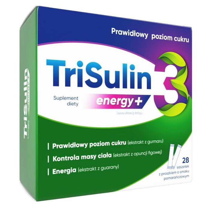 TriSulin Energy+ 28 sachets – ELIVERA UK