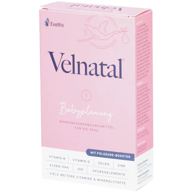 VELNATAL Baby Planning Soft Capsules UK – ELIVERA UK