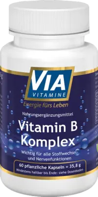 VIAVITAMINE Vitamin B Complex Capsules UK – ELIVERA UK
