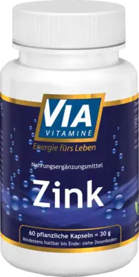 VIAVITAMINE Zinc Capsules UK – ELIVERA UK