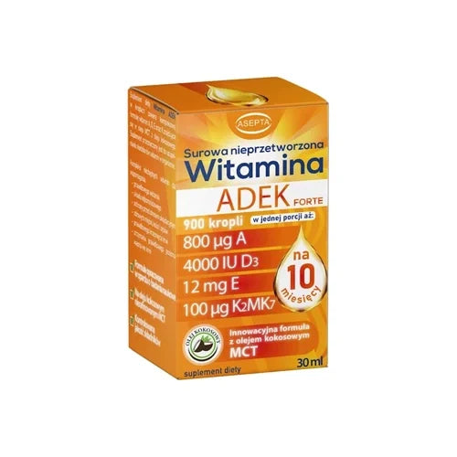 Vitamin ADEK Forte drops 30ml UK – ELIVERA UK