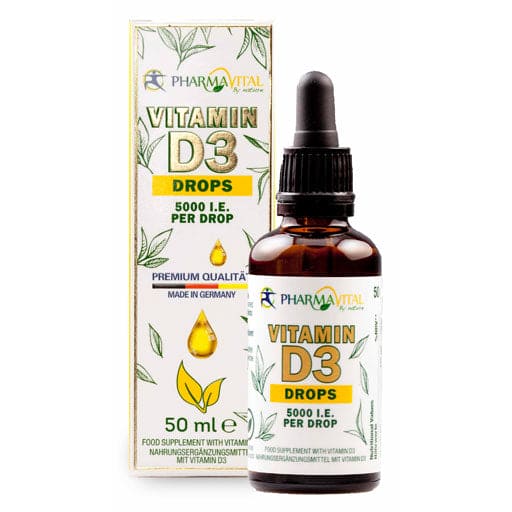 Vitamin D3 DROPS high dose 5000 IU – ELIVERA UK