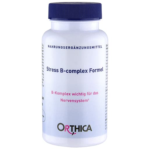Vitamin b complex, ORTHICA Stress B-Complex Formula Tablets UK – ELIVERA UK