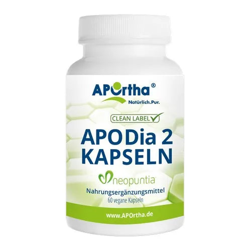 White Mulberry Leaf Extract with chrome, APODia 2 vegan capsules UK ...