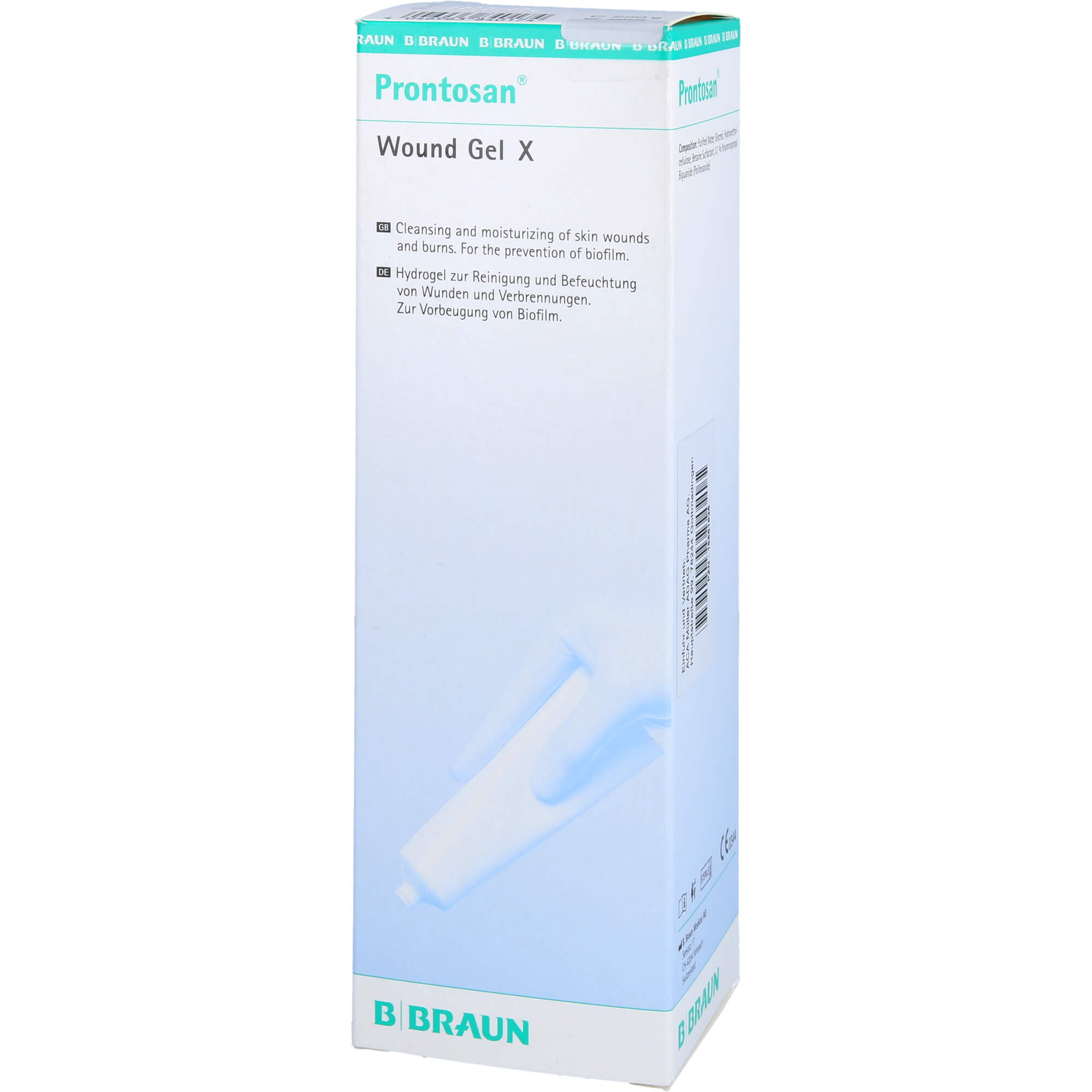 Wound prevent infection, reduce healing time, PRONTOSAN Wound Gel X ...