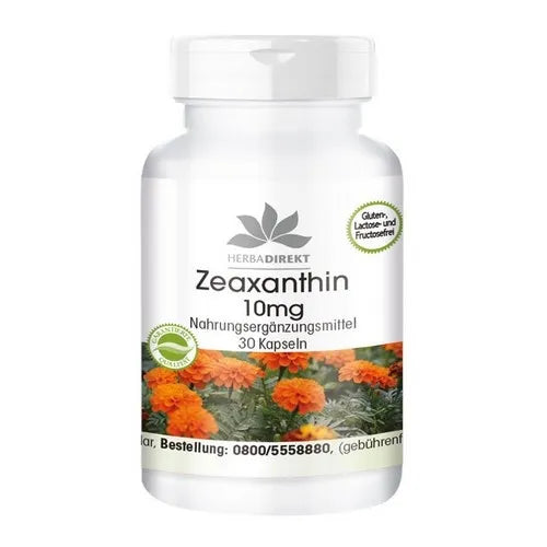 ZEAXANTHIN 10 mg capsules UK – ELIVERA UK