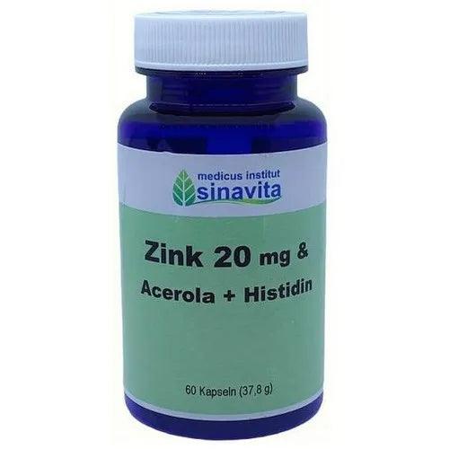 ZINC 20 mg & Acerola+C capsules UK – ELIVERA UK