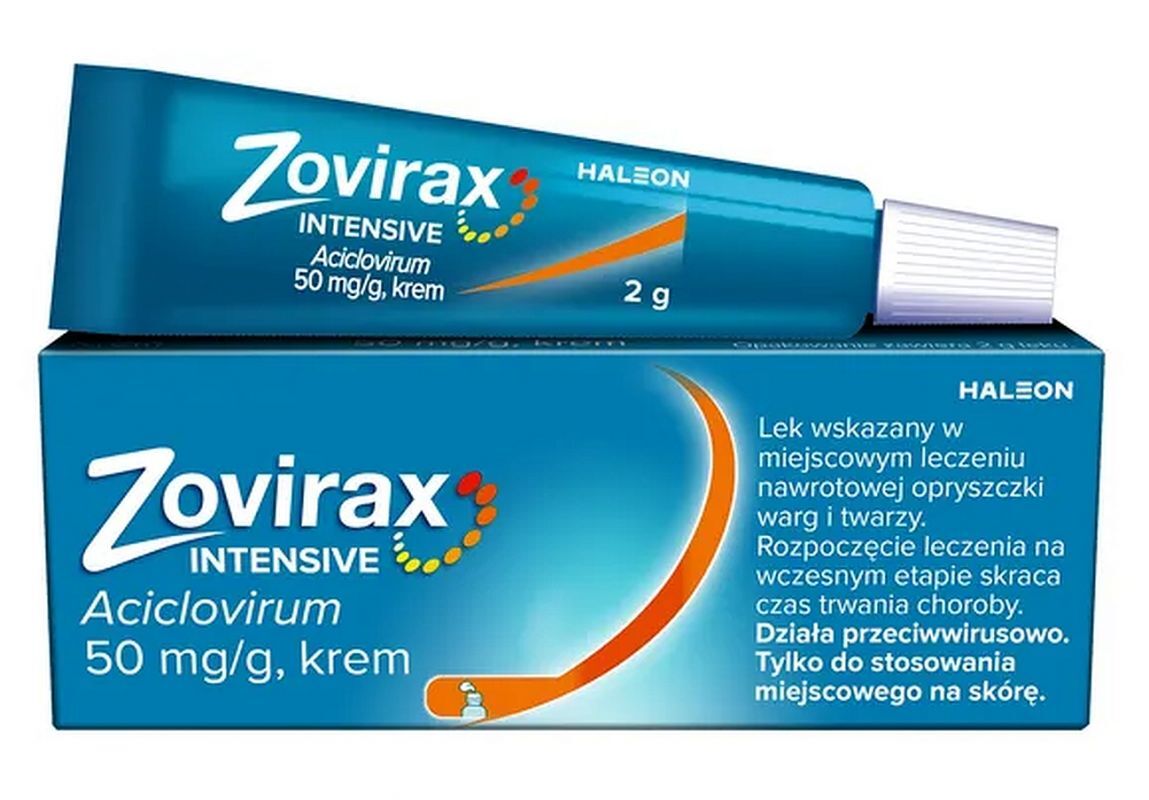 ZOVIRAX cream Intensive 5% 2g - cold sores and other changes herpes on ...