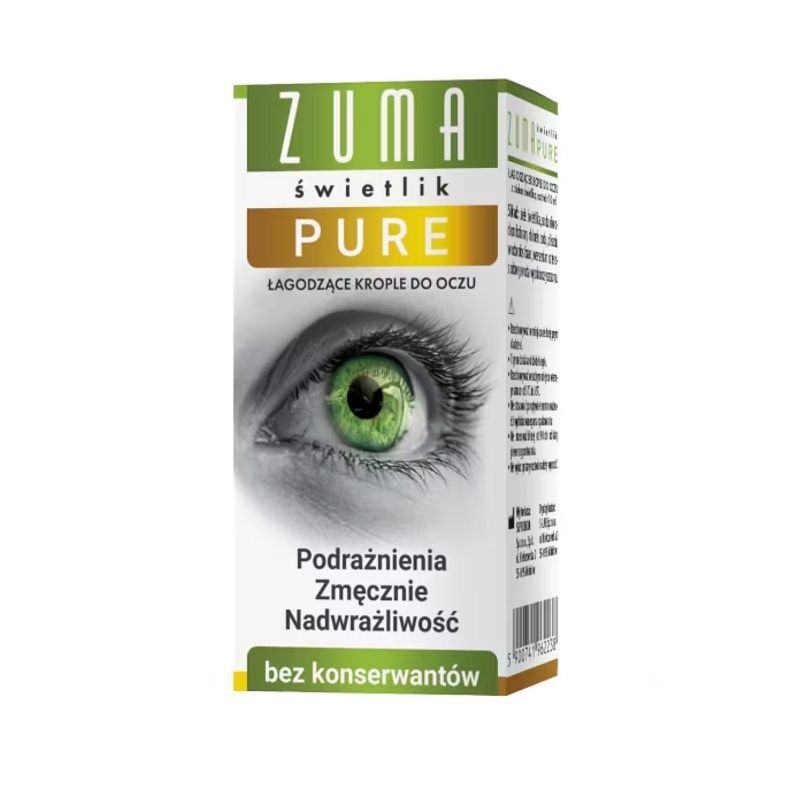 ZUMA EYEBLIGHT PURE eye drops 10 ml – ELIVERA UK