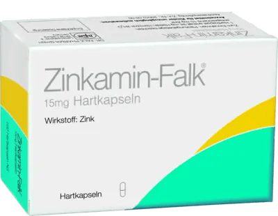 Zinc ion (zinc ions), ZINKAMIN Falk 15 mg hard capsules – ELIVERA UK