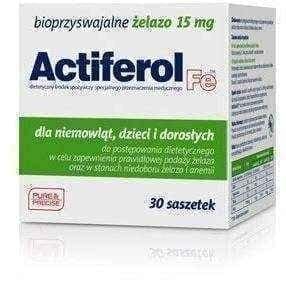 ACTIFEROL Fe 0,015gx 30 sachets - iron deficiency and anemia UK ...