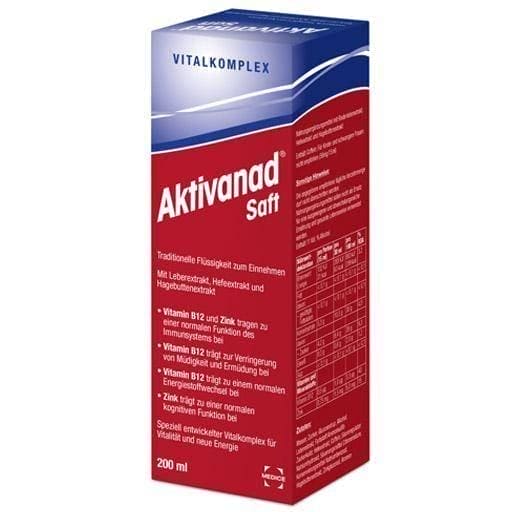 ACTIVANAD juice 200 ml beef liver extract, yeast extract, rosehip ...