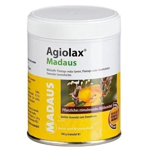AGIOLAX granules, constipation relief – ELIVERA UK
