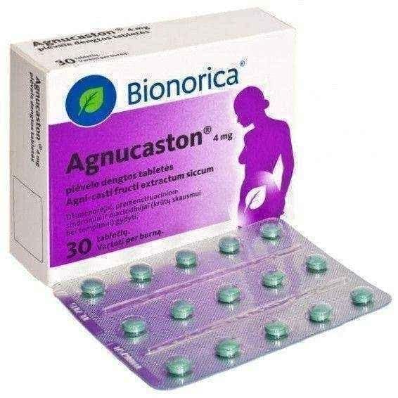 Agnucaston 4 mg film-coated tablets N30, menstrual cycle disorders UK ...