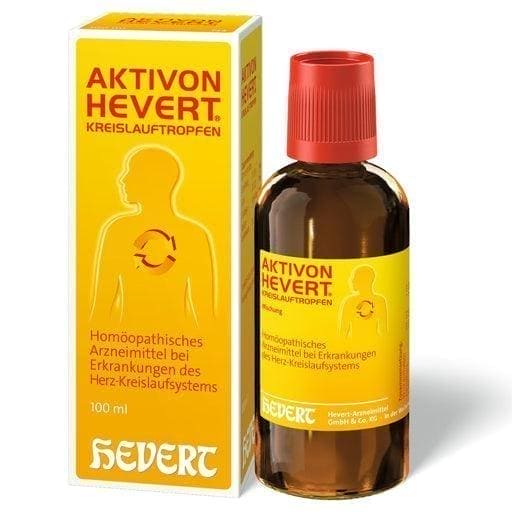AKTIVON Hevert, cardiovascular system, kola nut, Camphora, Crataegus ...