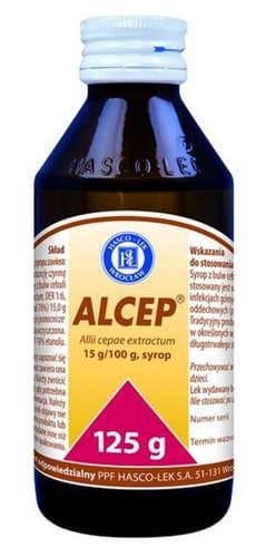 ALCEP syrup 125g cough remedies UK – ELIVERA UK