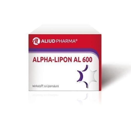 ALPHA LIPON AL 600 film-coated tablets 30 pc thioctic acid – ELIVERA UK