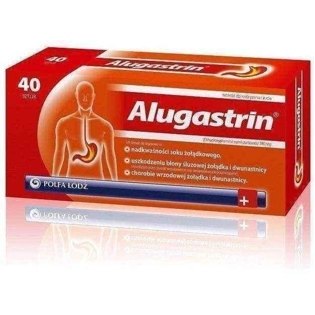 ALUGASTRIN x 40 tablets, ulcers, gastric hyperacidity, duodenum ...