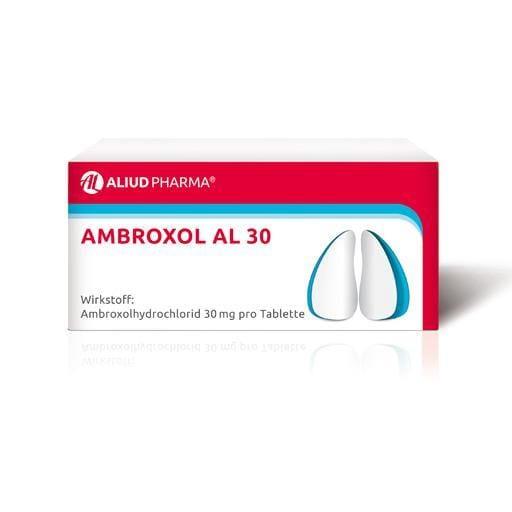 AMBROXOL AL 30 , 100 pcs bronchi and lungs – ELIVERA UK