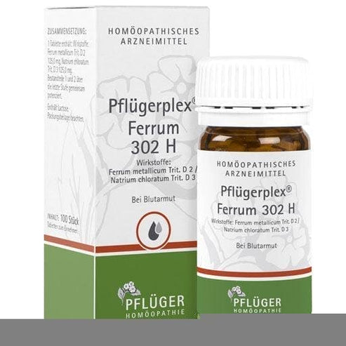 Anemia, anemia symptoms, PFLUEGERPLEX Ferrum 302 H tablets – ELIVERA UK