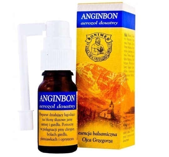 !ANGINBON buccal spray 9ml viral throat infection treatment UK, Reviews ...