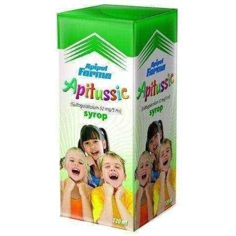 APITUSSIC syrup 120ml, hoarseness, bronchitis UK – ELIVERA UK