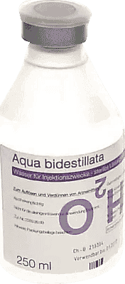 AQUA BIDEST, sterile water for injection – ELIVERA UK