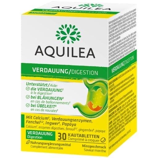AQUILEA digestion chewable tablets – ELIVERA UK