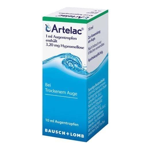 ARTELAC eye drop, hypromellose eye drops UK – ELIVERA UK