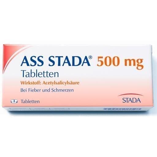 ASS STADA 500 mg acetylsalicylic acid tablets UK – ELIVERA UK