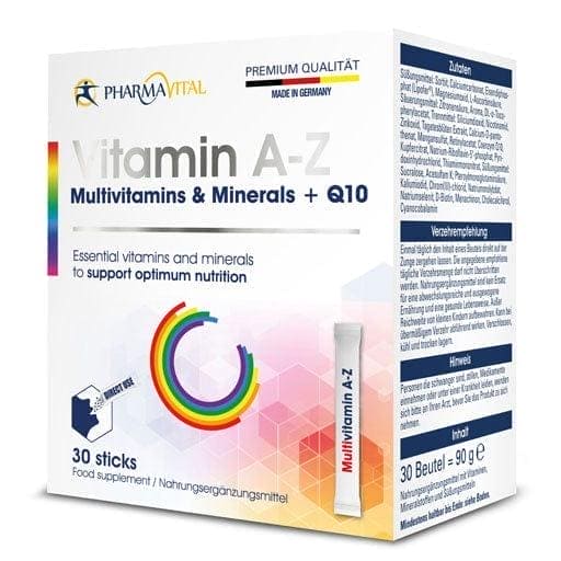 AZ Multivitamin Sticks, Essential vitamins and minerals UK – ELIVERA UK