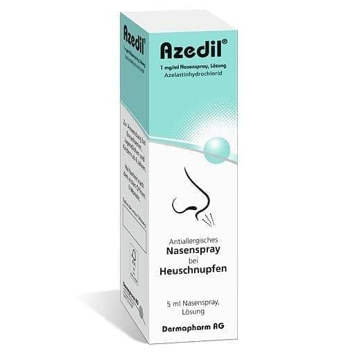 AZEDIL, azelastine hydrochloride nasal spray UK – ELIVERA UK