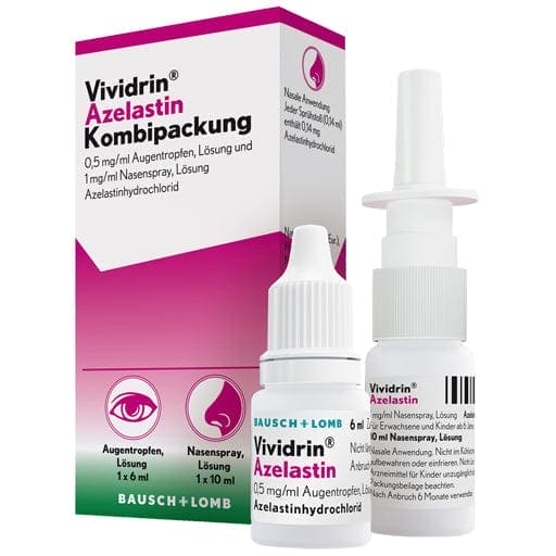Azelastine hydrochloride nasal spray, VIVIDRIN Azelastine combination ...